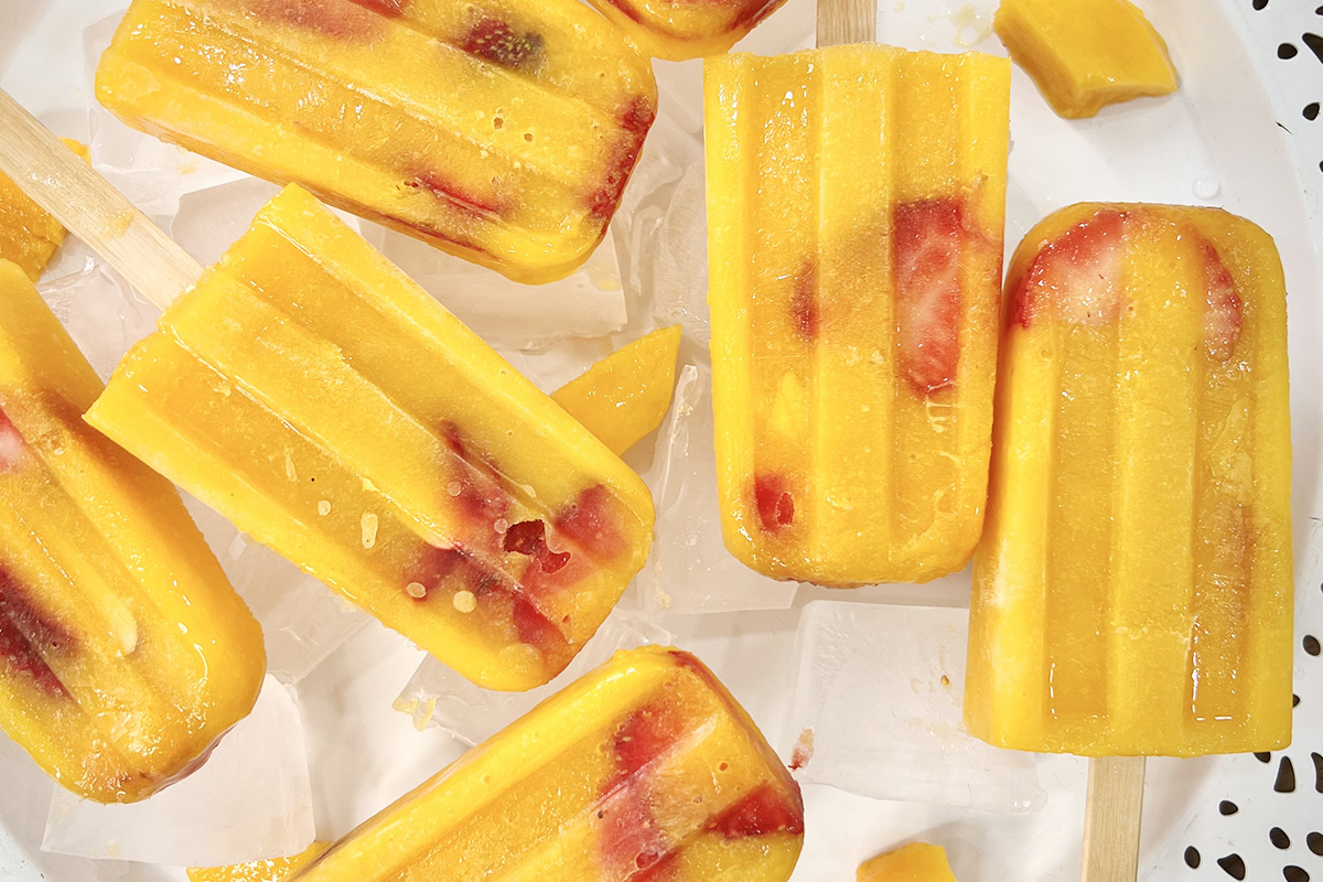 Paletas de Mango - Las Delicias de Vivir