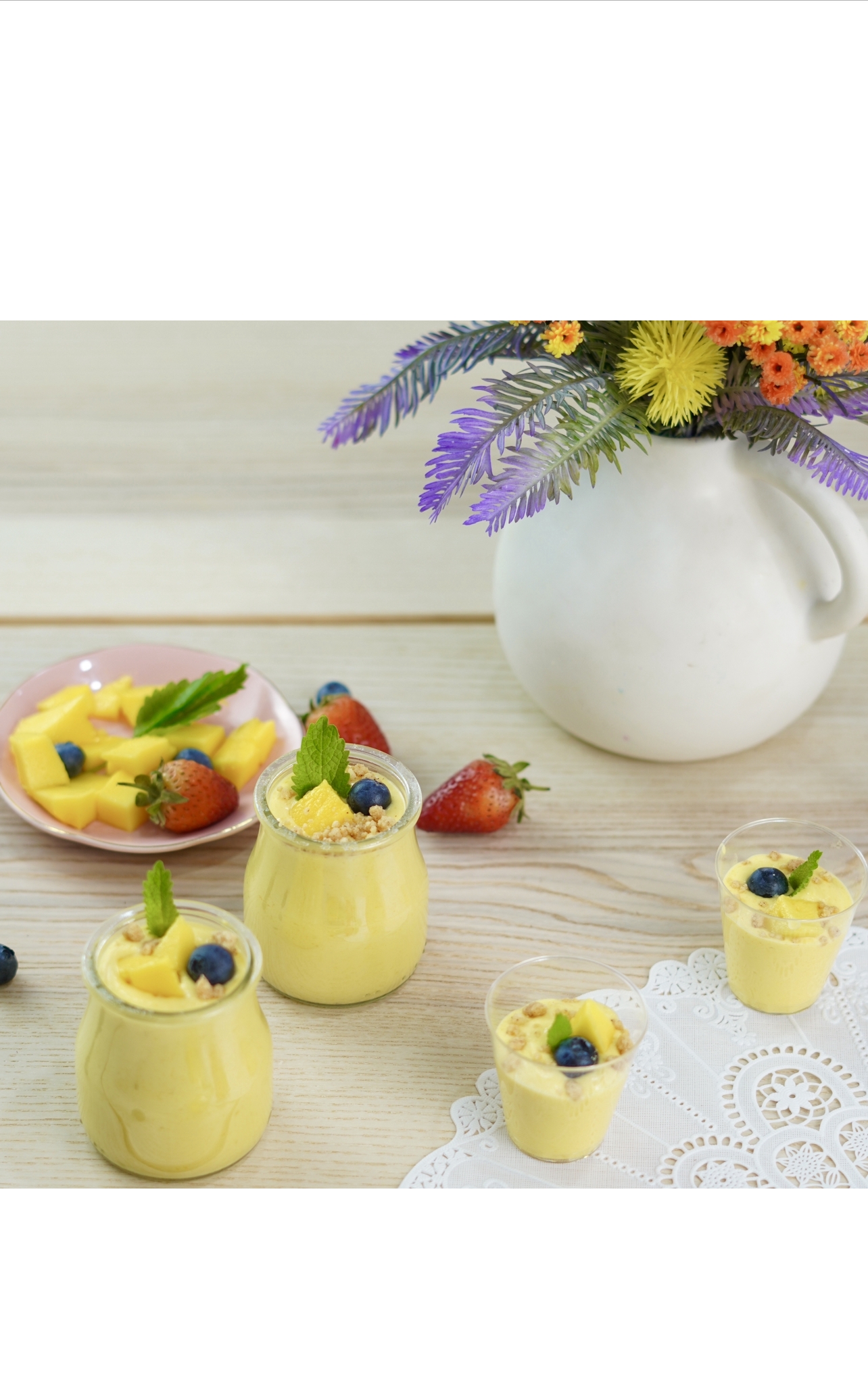 Mousse de Mango - Las Delicias de Vivir